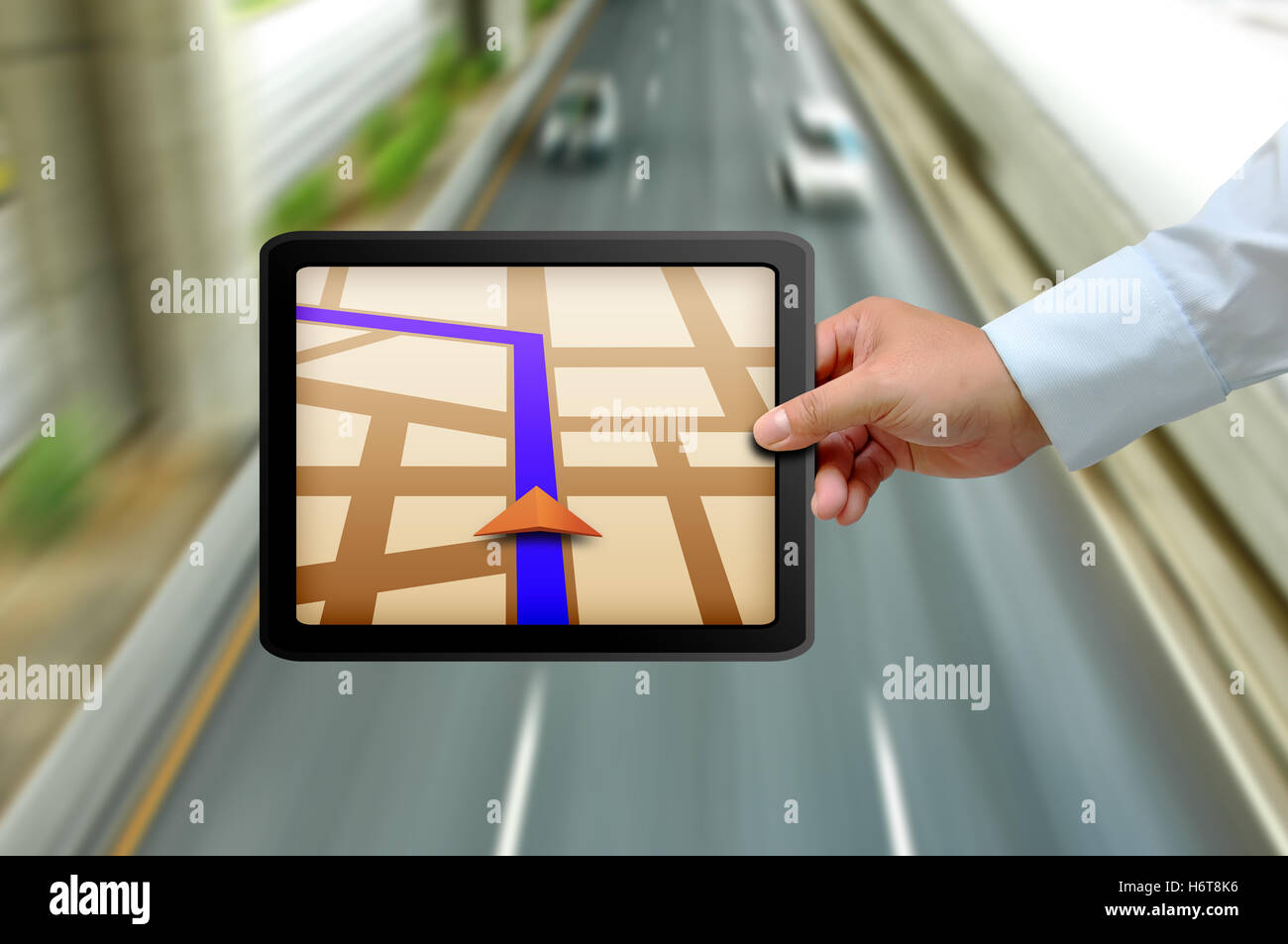 Computer mapping map hi-res stock photography and images - Alamy