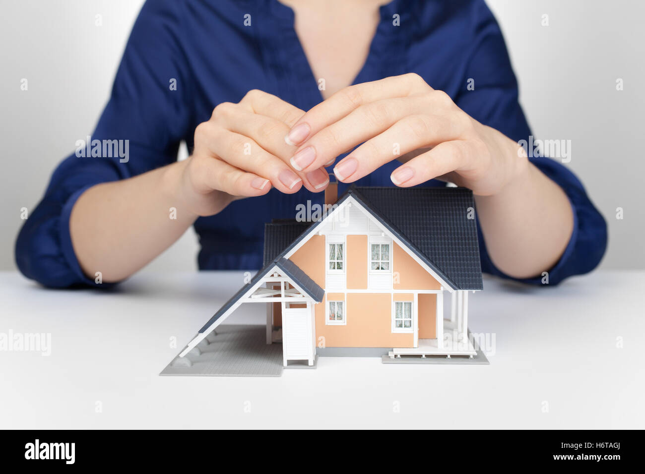 house building model design project concept plan draft insurance care ...