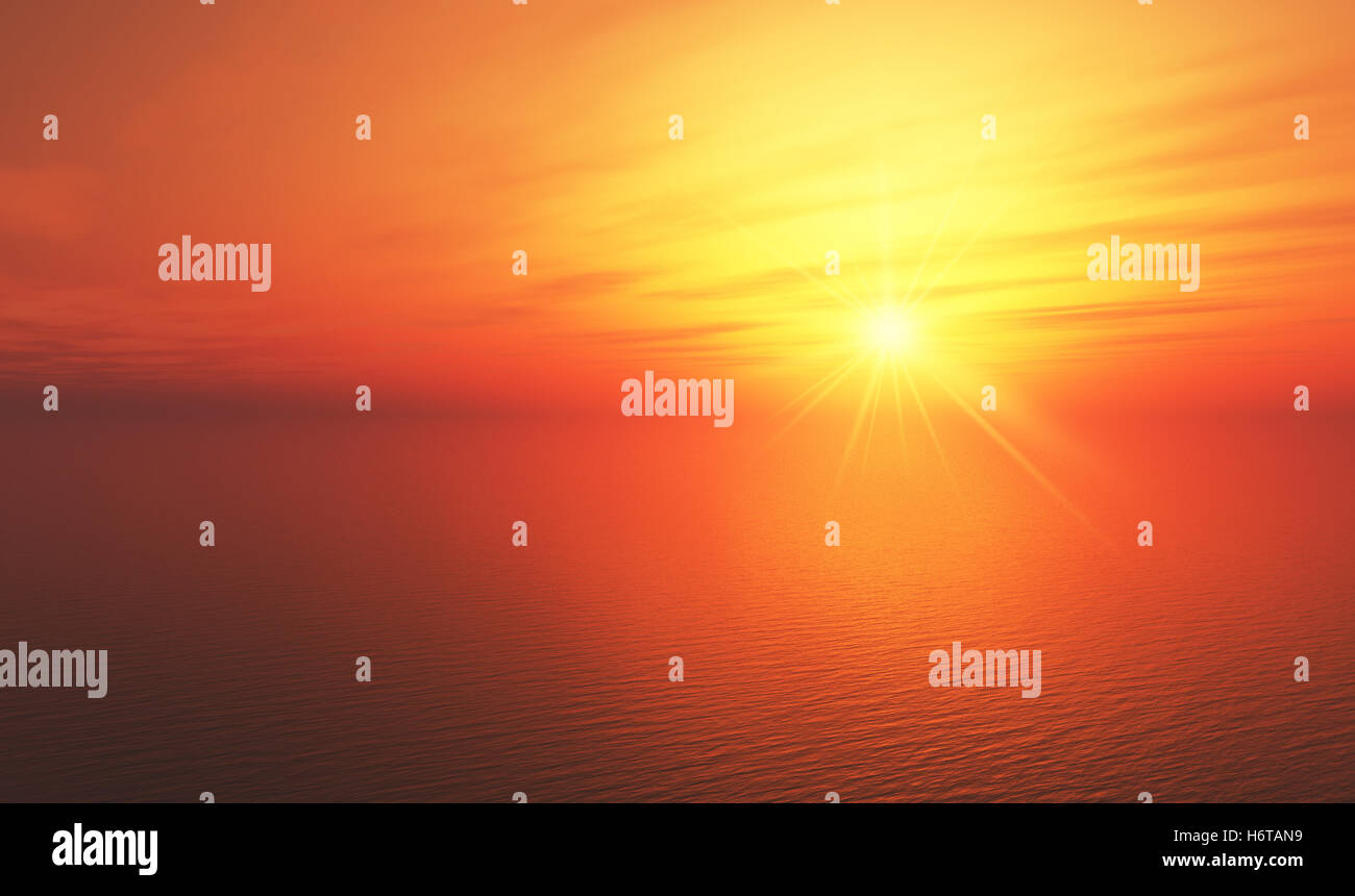 relaxing sunset background Stock Photo - Alamy
