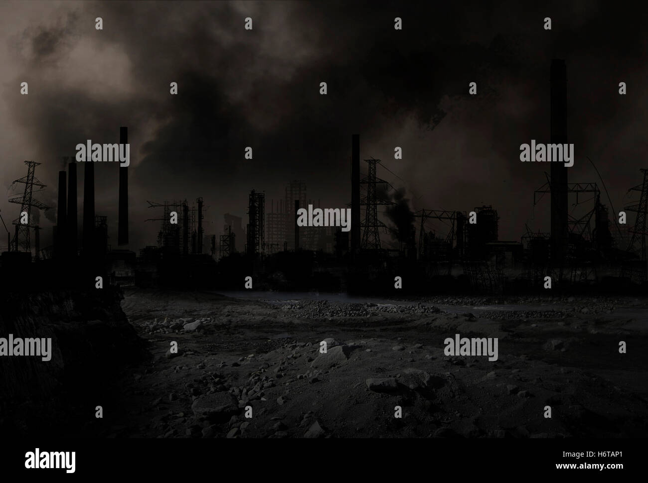 Apocalypse background hi-res stock photography and images - Alamy