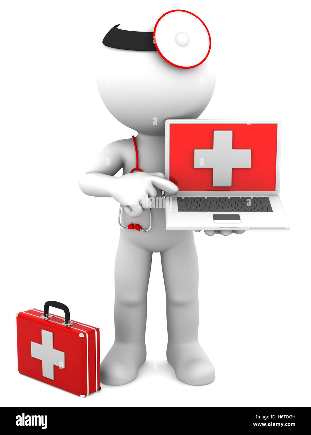 Laptop social care icon Cut Out Stock Images & Pictures - Alamy