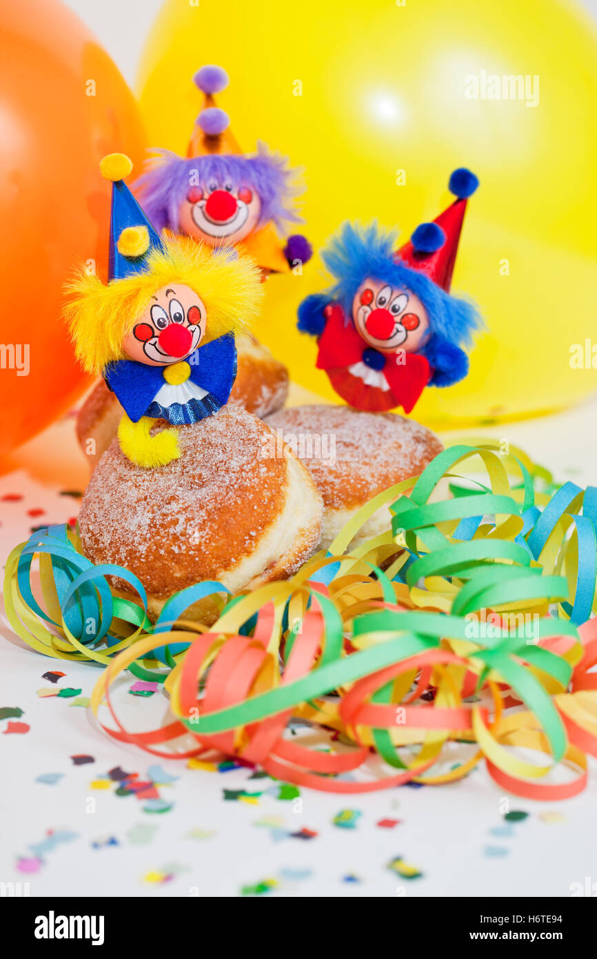 doughnuts with clown Stock Photo - Alamy