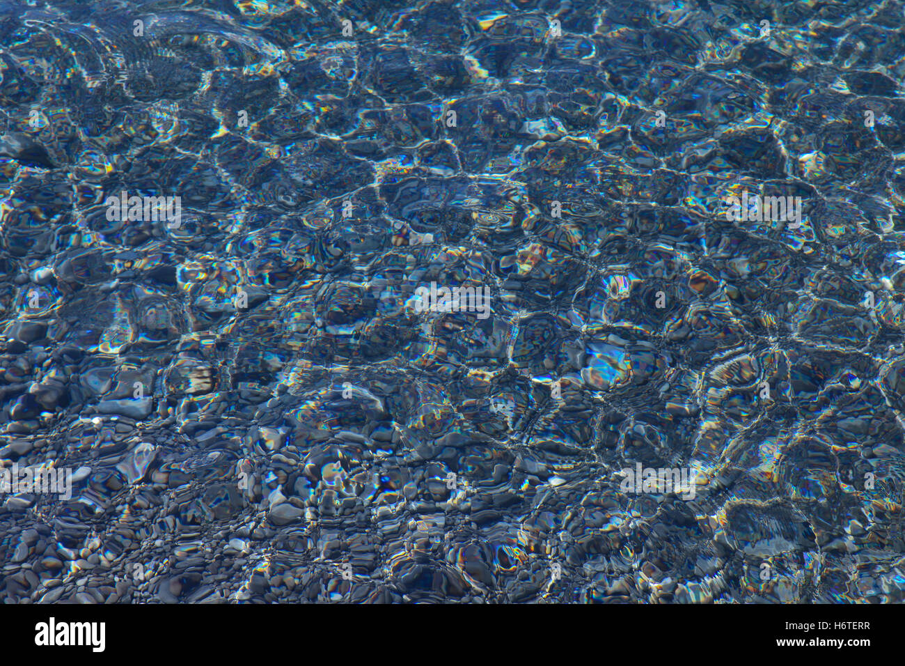 Dappled sea clear without polarizing lens very clear oily patterns in ...