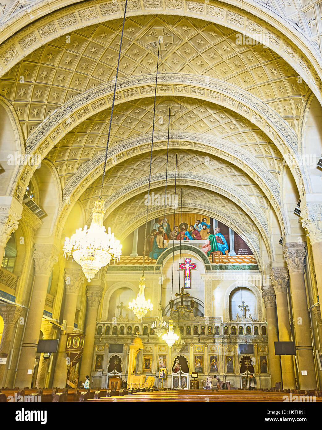 St mark coptic orthodox church hi-res stock photography and images - Alamy