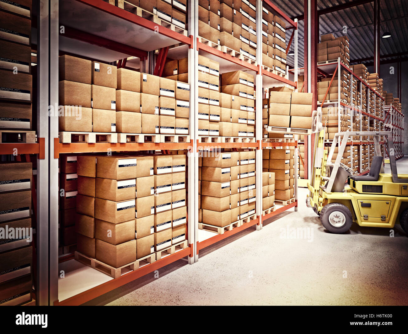 warehouse, box, boxes, delivery, order, job, industry, industrial ...