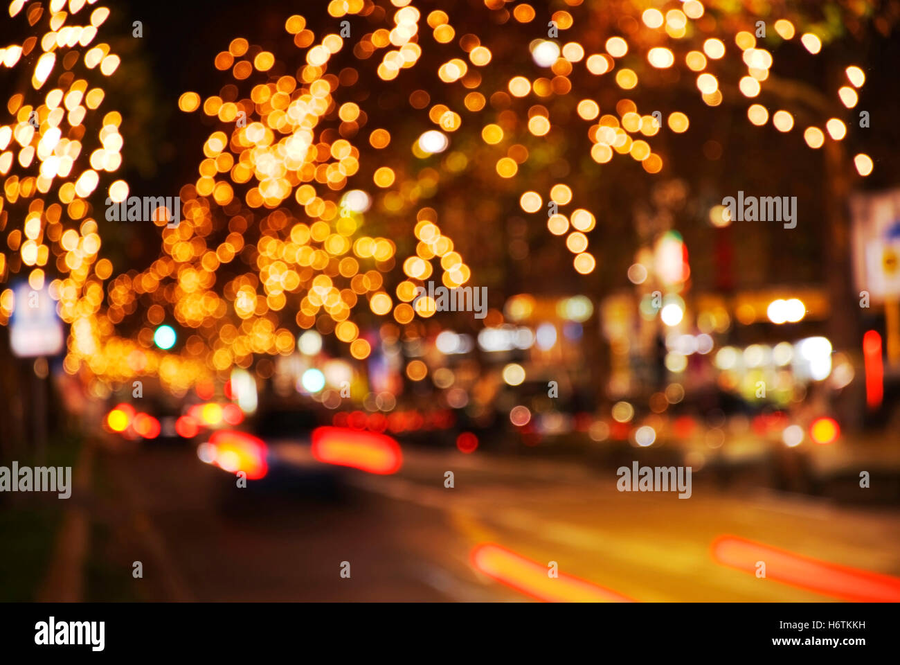 traffic, transportation, night, nighttime, lights, coloured, colourful ...