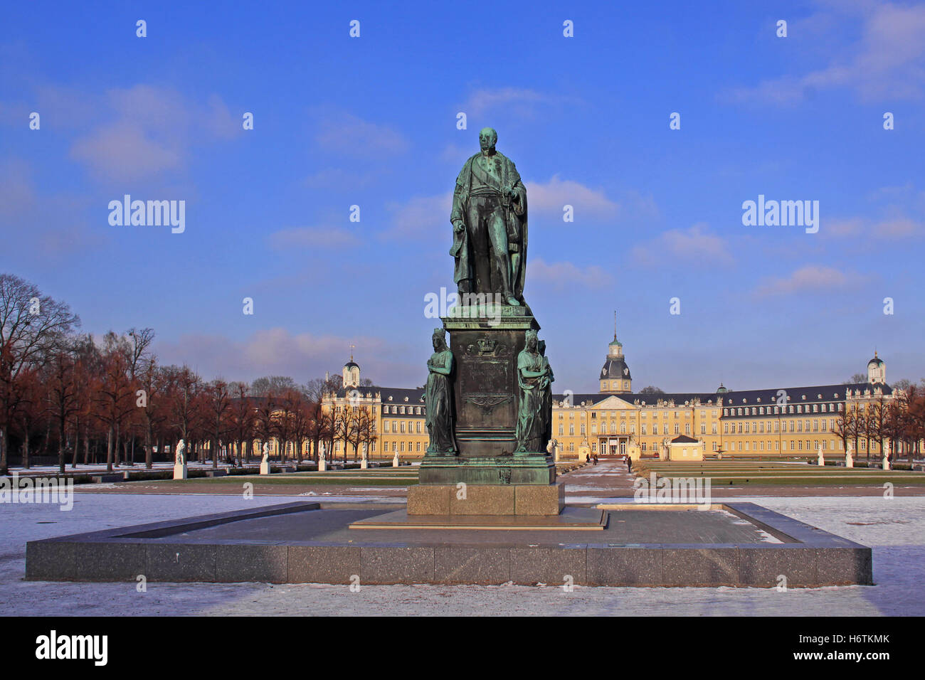 Grand duke karl friedrich monument hi-res stock photography and images ...