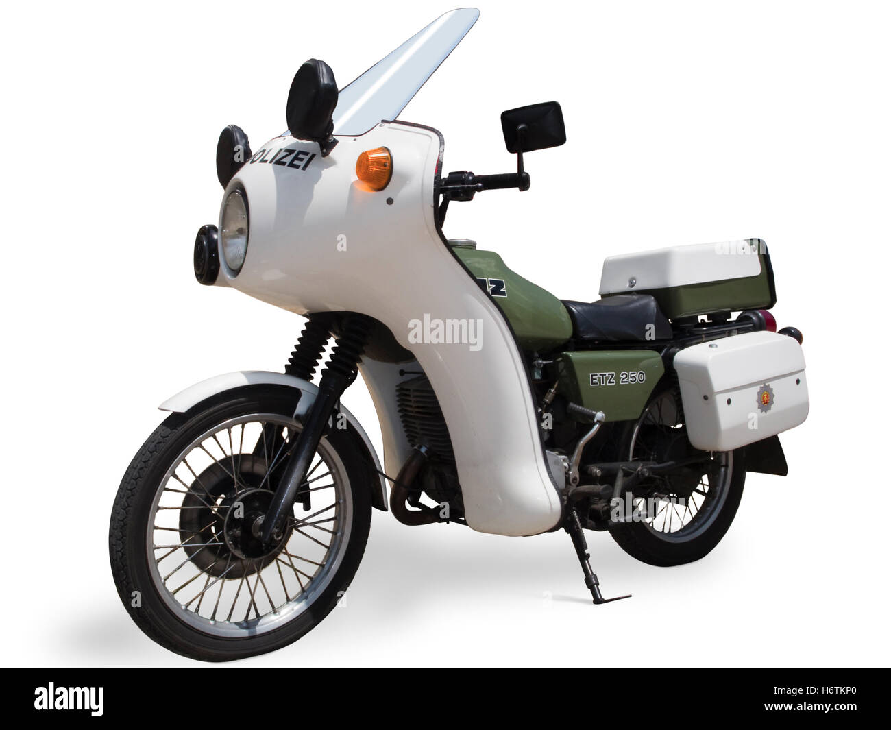 Police bike motorbike motorcycle hi-res stock photography and images ...