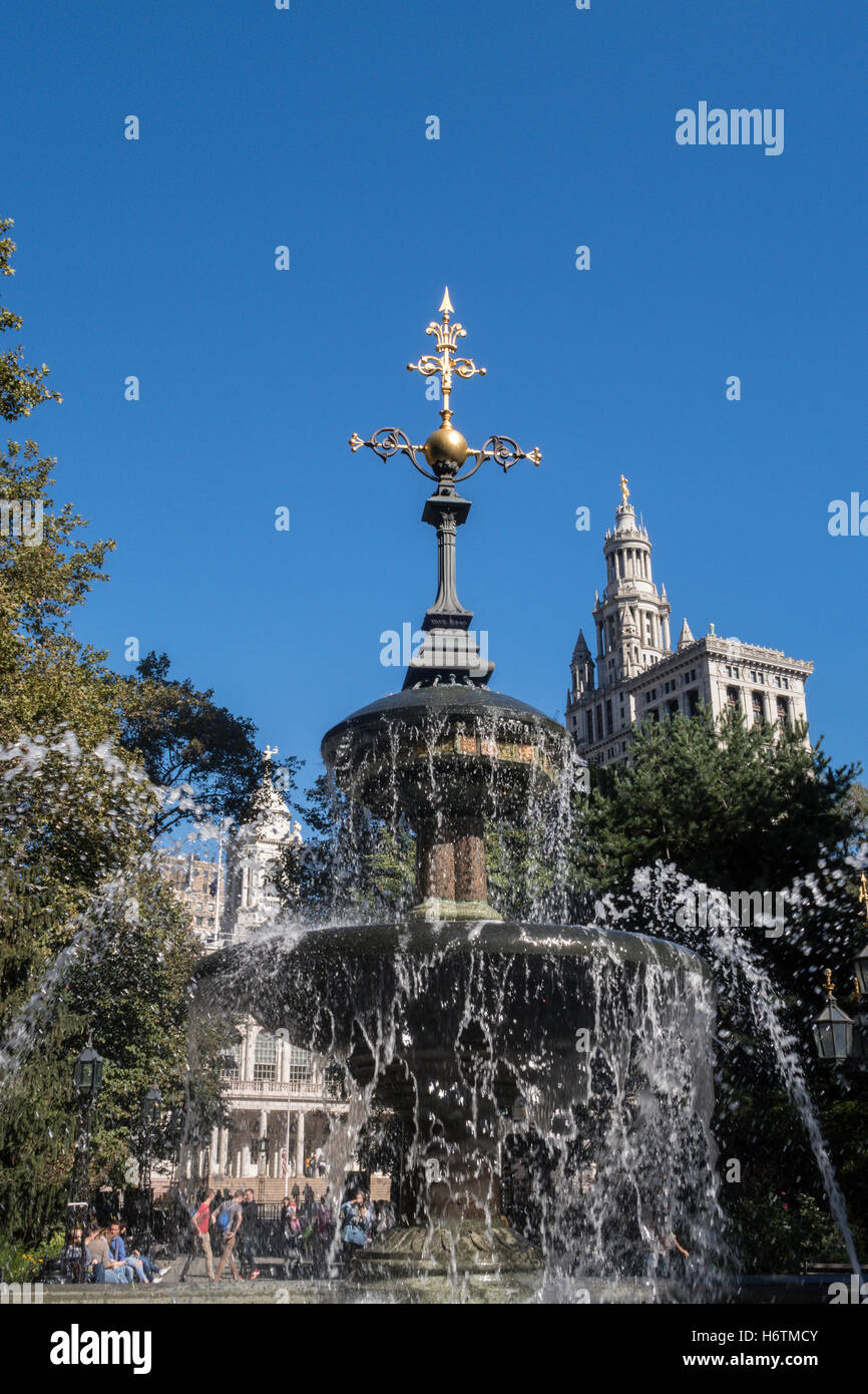 Streams water fountain on sky hi-res stock photography and images - Alamy