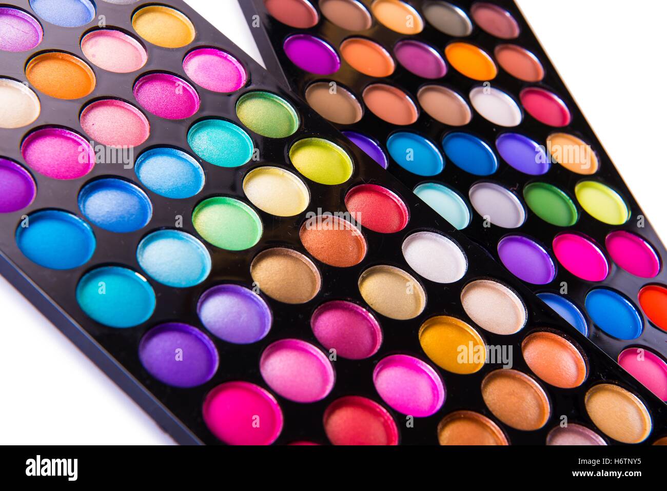 Artist palette isolated on white Stock Photo - Alamy