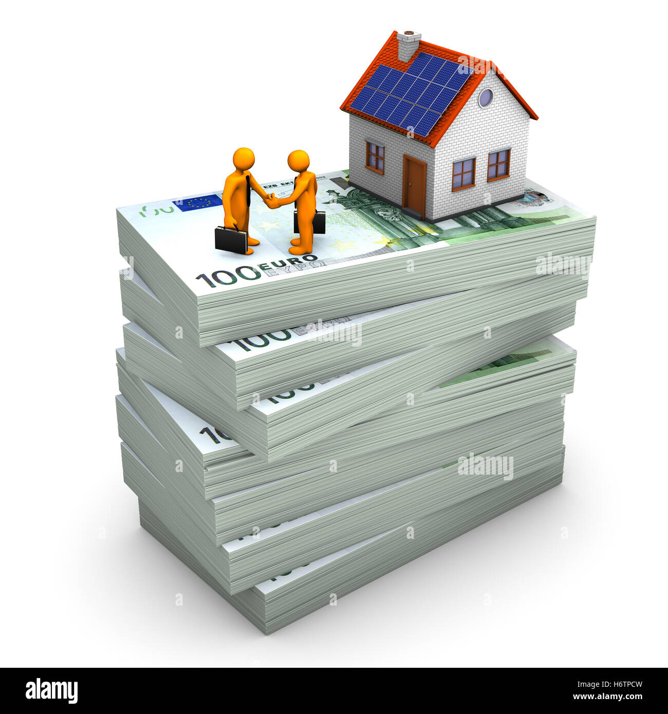 Solar panel bank Cut Out Stock Images & Pictures - Alamy