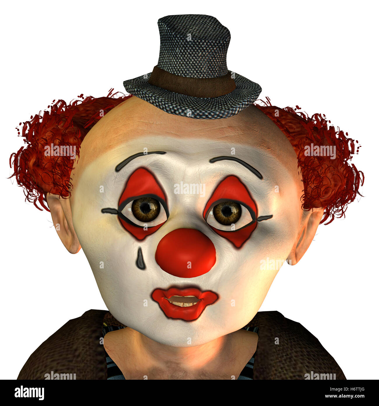 Clown laughing and pointing hi-res stock photography and images - Alamy