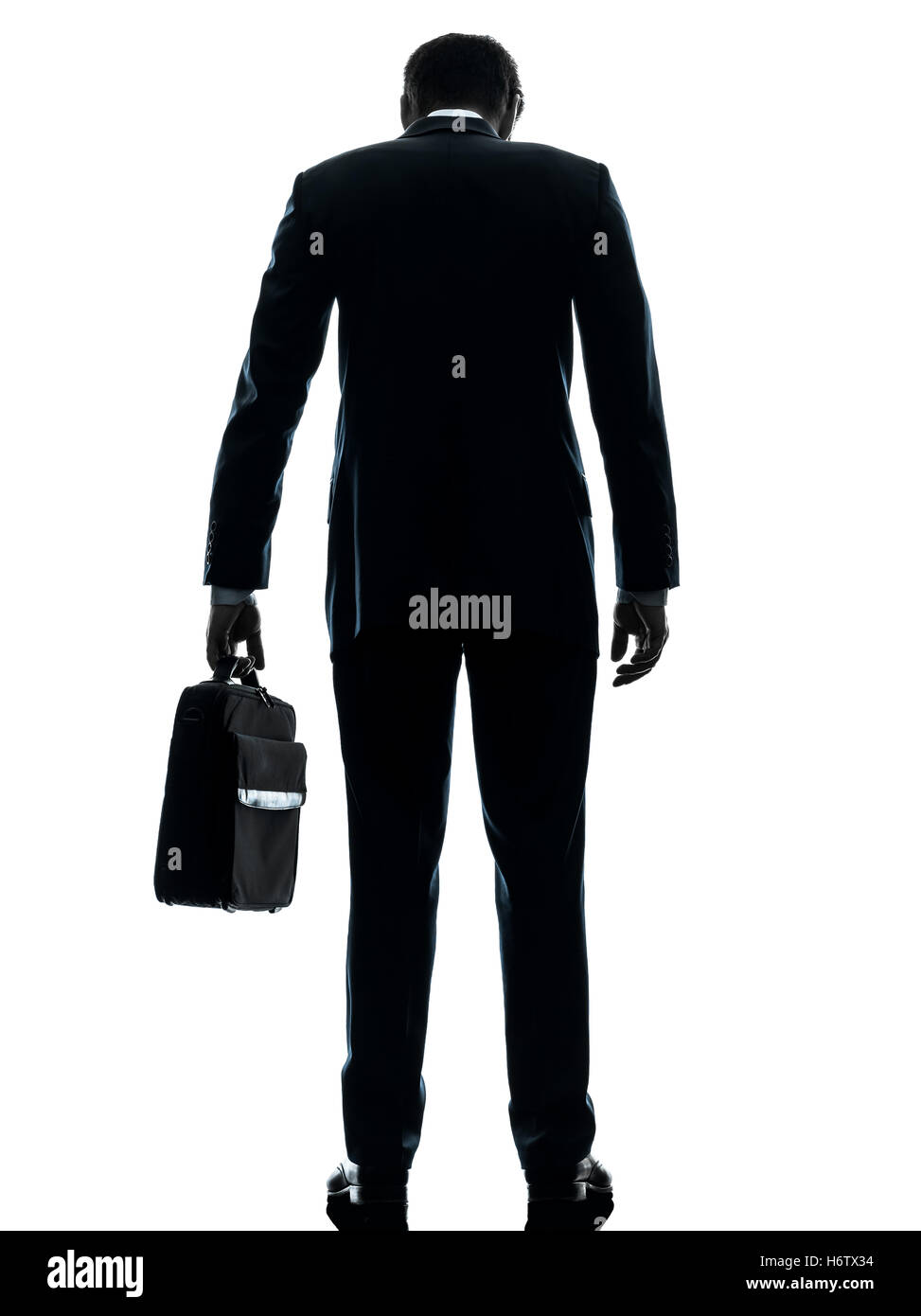 Rear view men Cut Out Stock Images & Pictures - Alamy