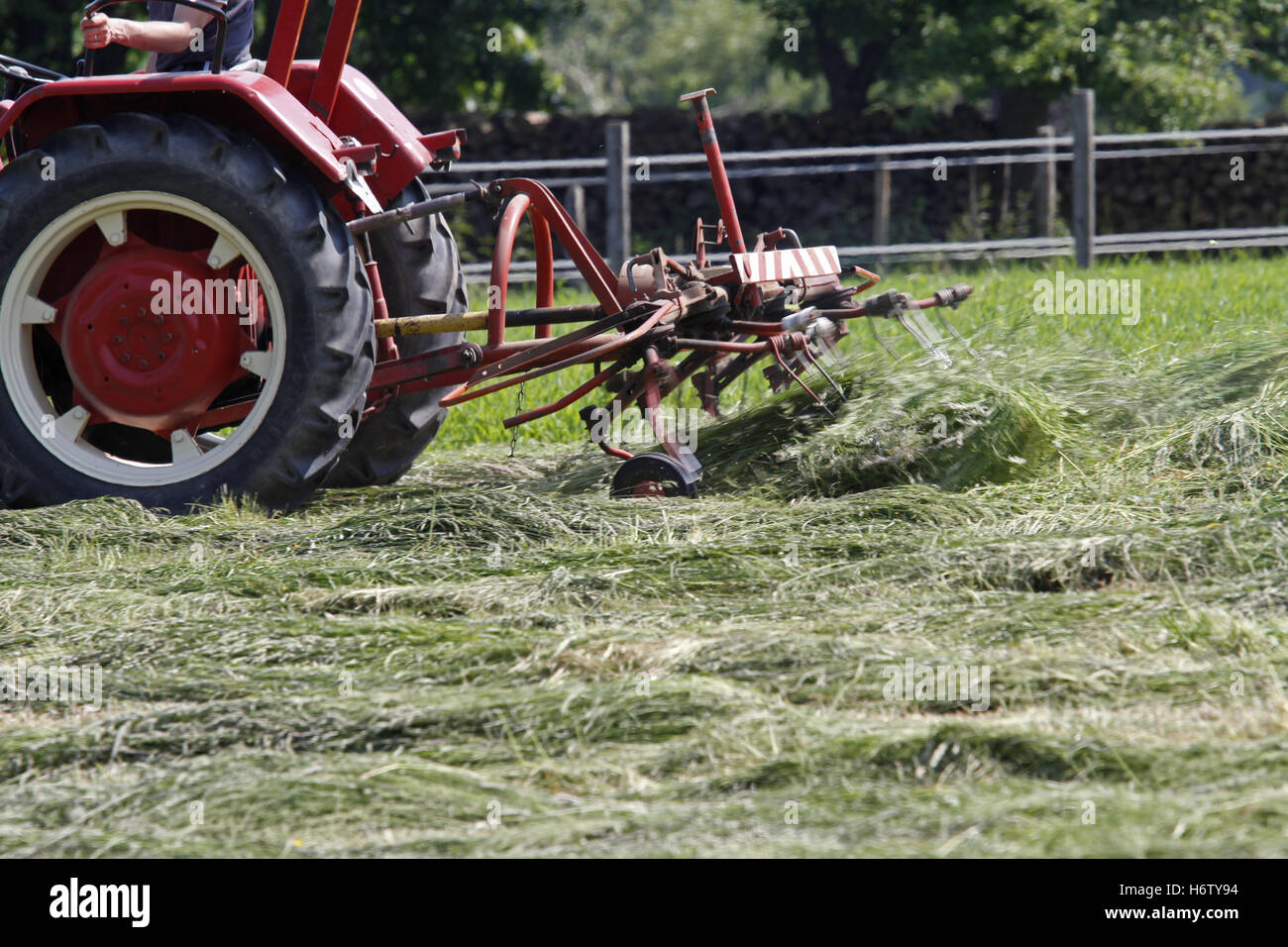 Silage tedding hi-res stock photography and images - Alamy