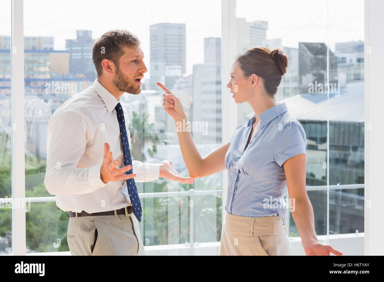 Heated Argument Office High Resolution Stock Photography and Images - Alamy