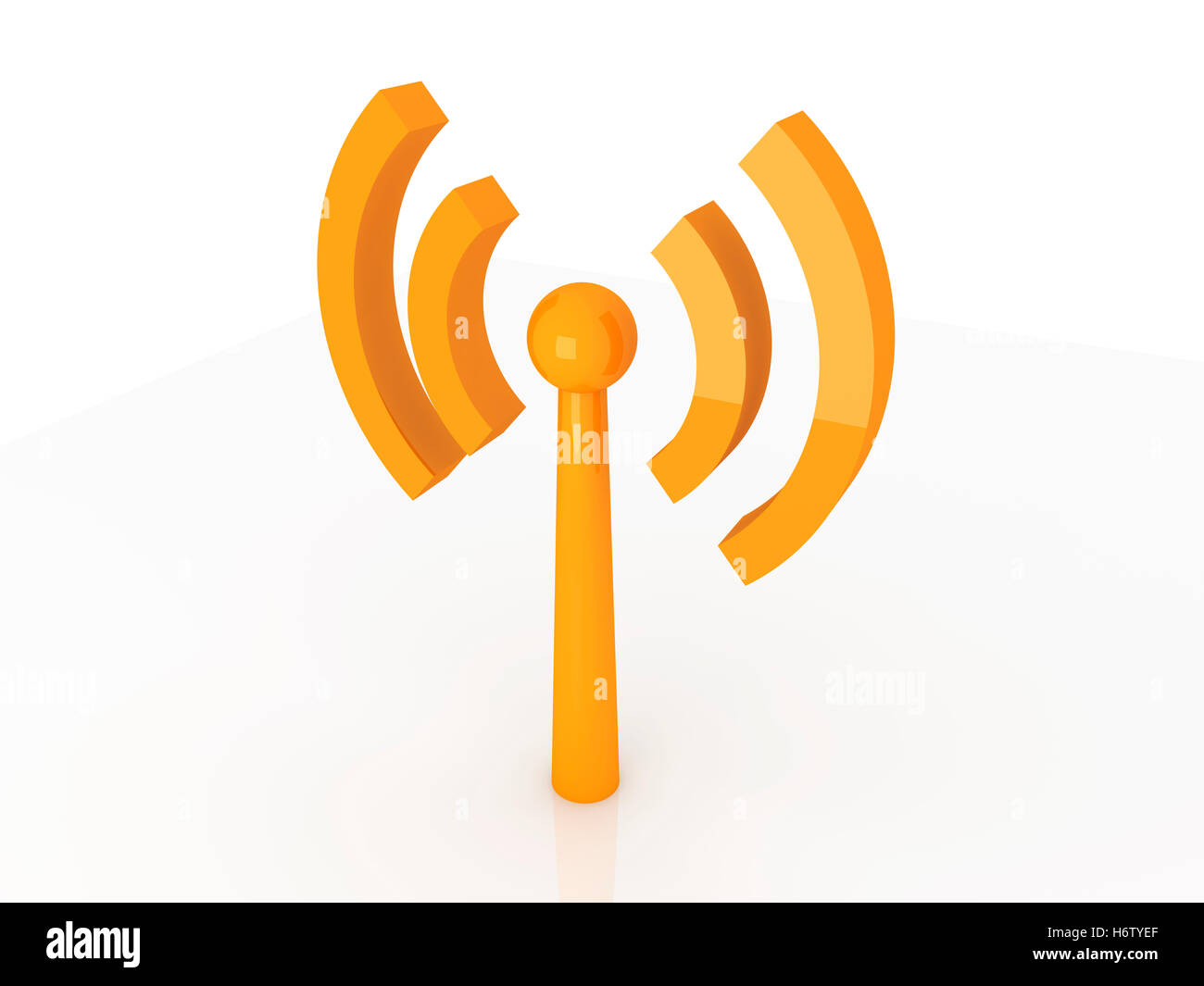 sign signal isolated graphic communication illustration antenna ...