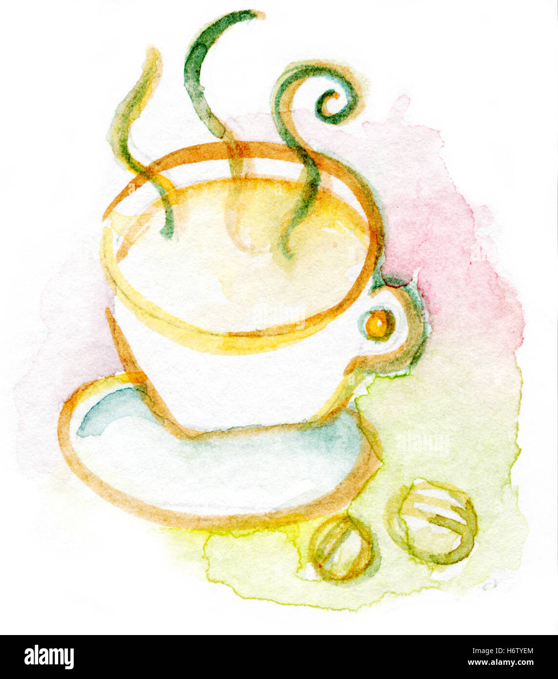 Cafe drawings hi-res stock photography and images - Alamy