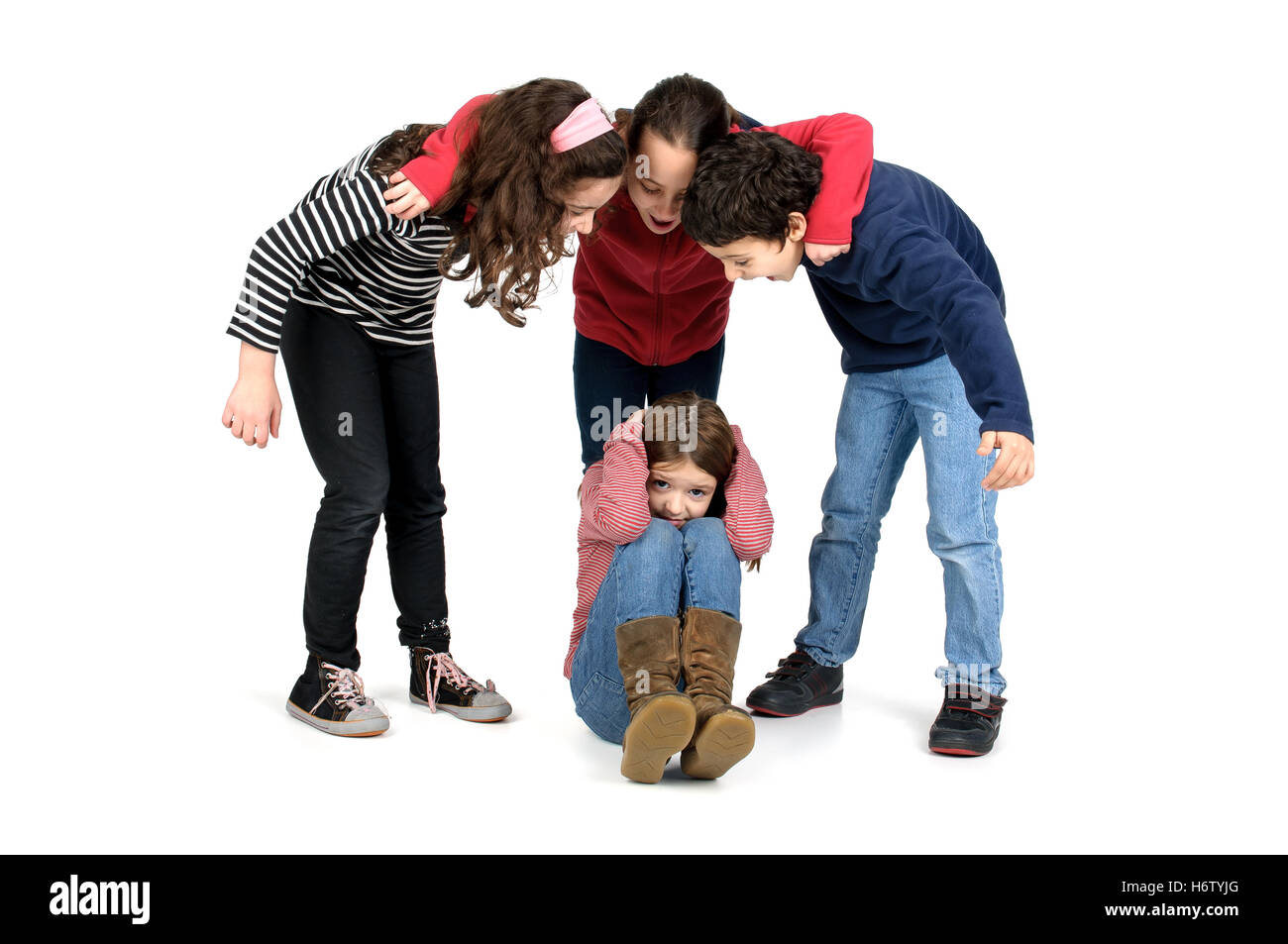 Angry school children hi-res stock photography and images - Alamy