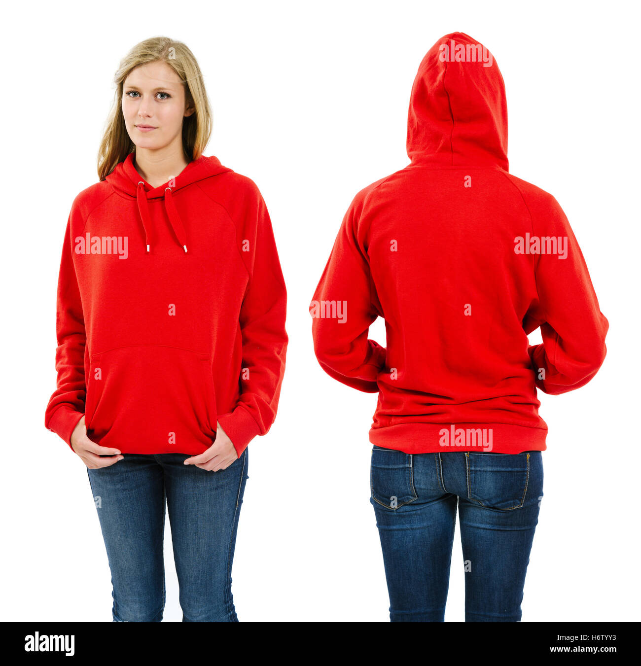 Long red hair female teen hi-res stock photography and images - Alamy