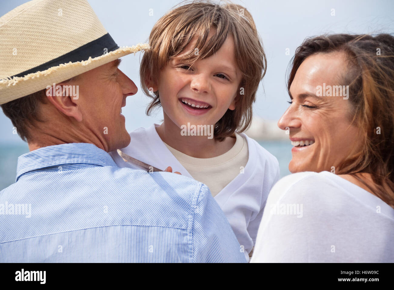 Family holidays with kids hi-res stock photography and images - Alamy