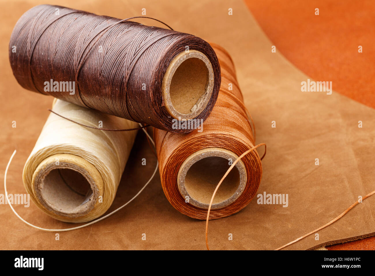 tool workshop leather thread vegetable cord cow string textile ...