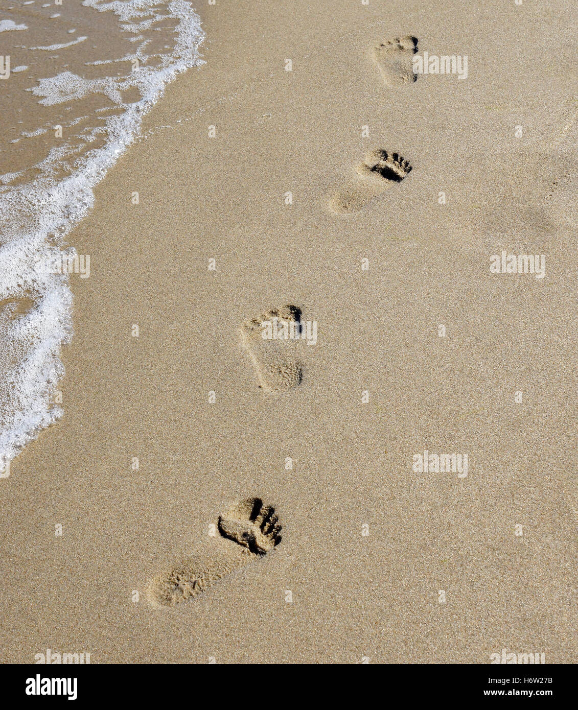 Footprints in salt hi-res stock photography and images - Alamy