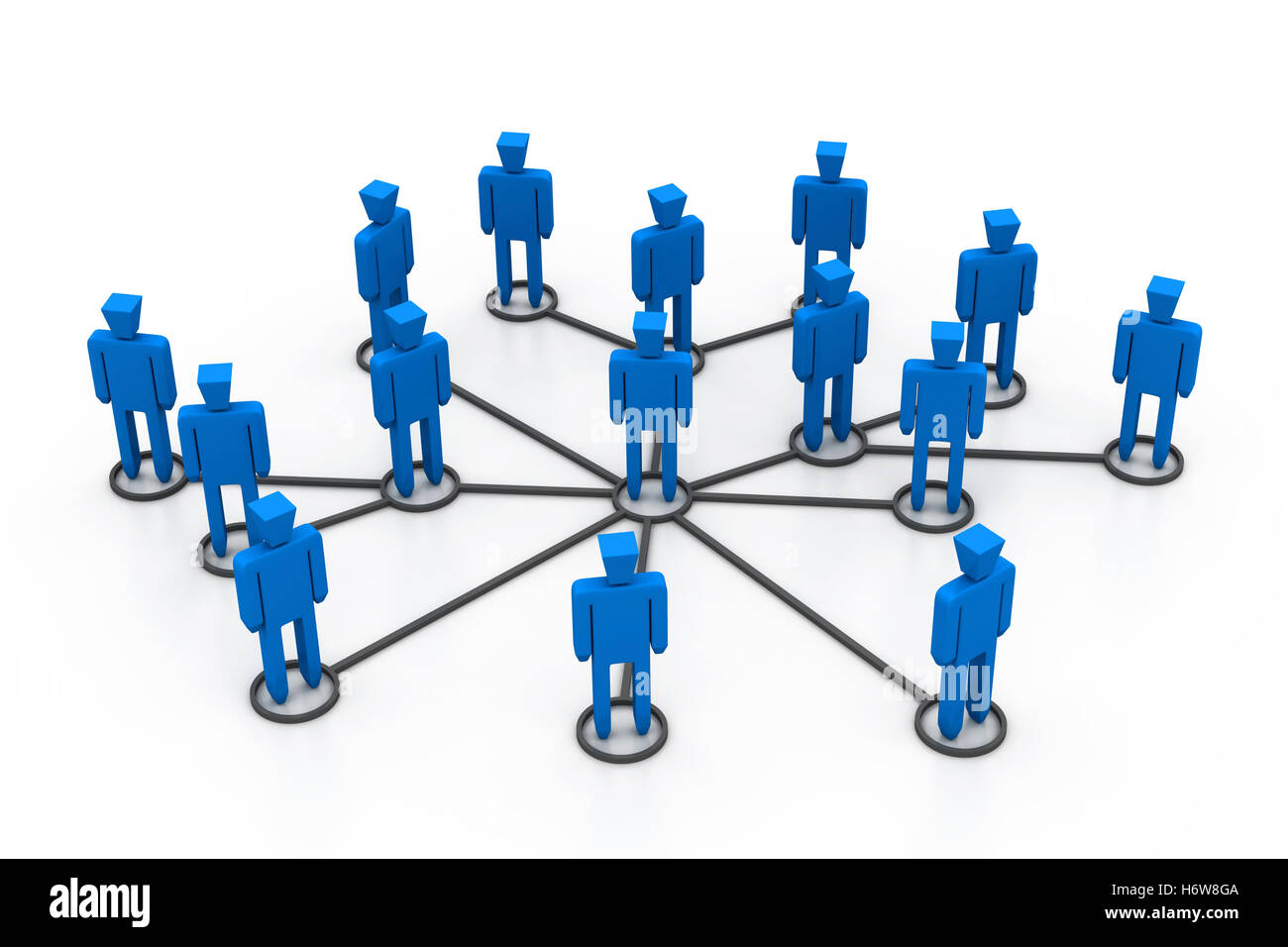 Business people talking networking Cut Out Stock Images & Pictures - Alamy