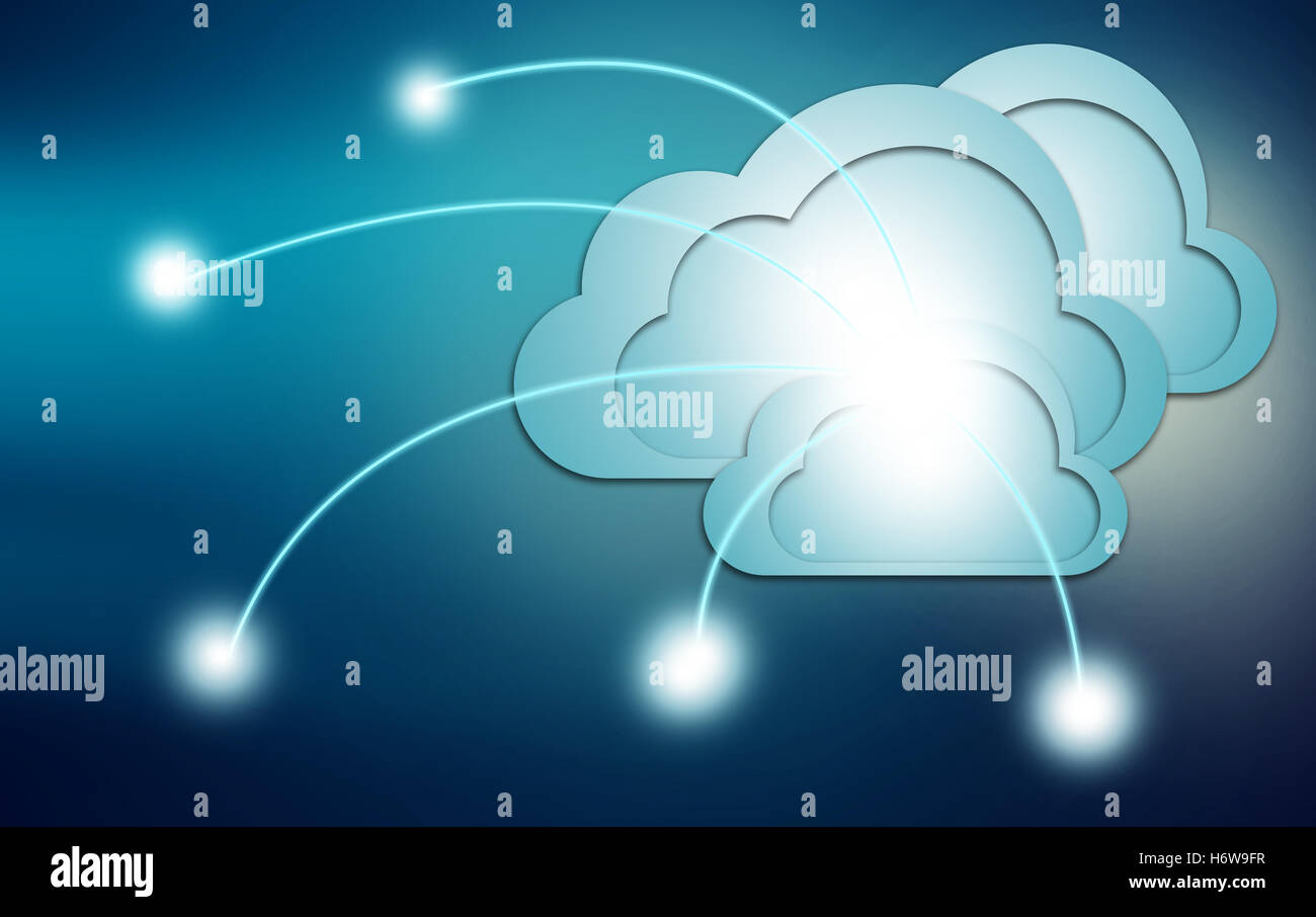 blue model design project concept plan draft graphic cloud lines ...