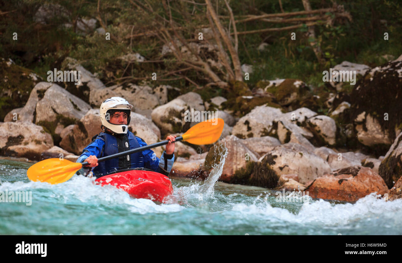 Kayak water splash hi-res stock photography and images - Alamy