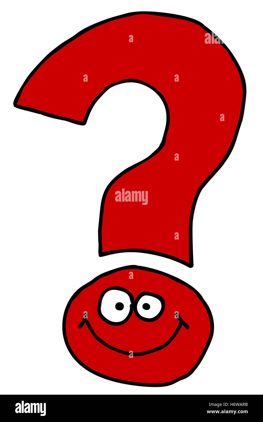 Comic question mark Cut Out Stock Images & Pictures - Alamy
