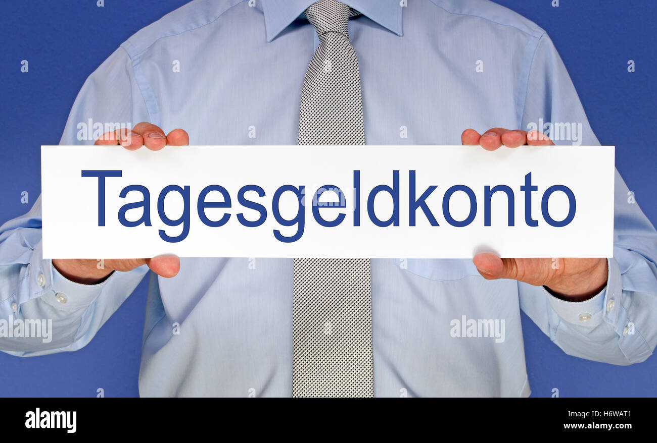 Call money account hi-res stock photography and images - Alamy