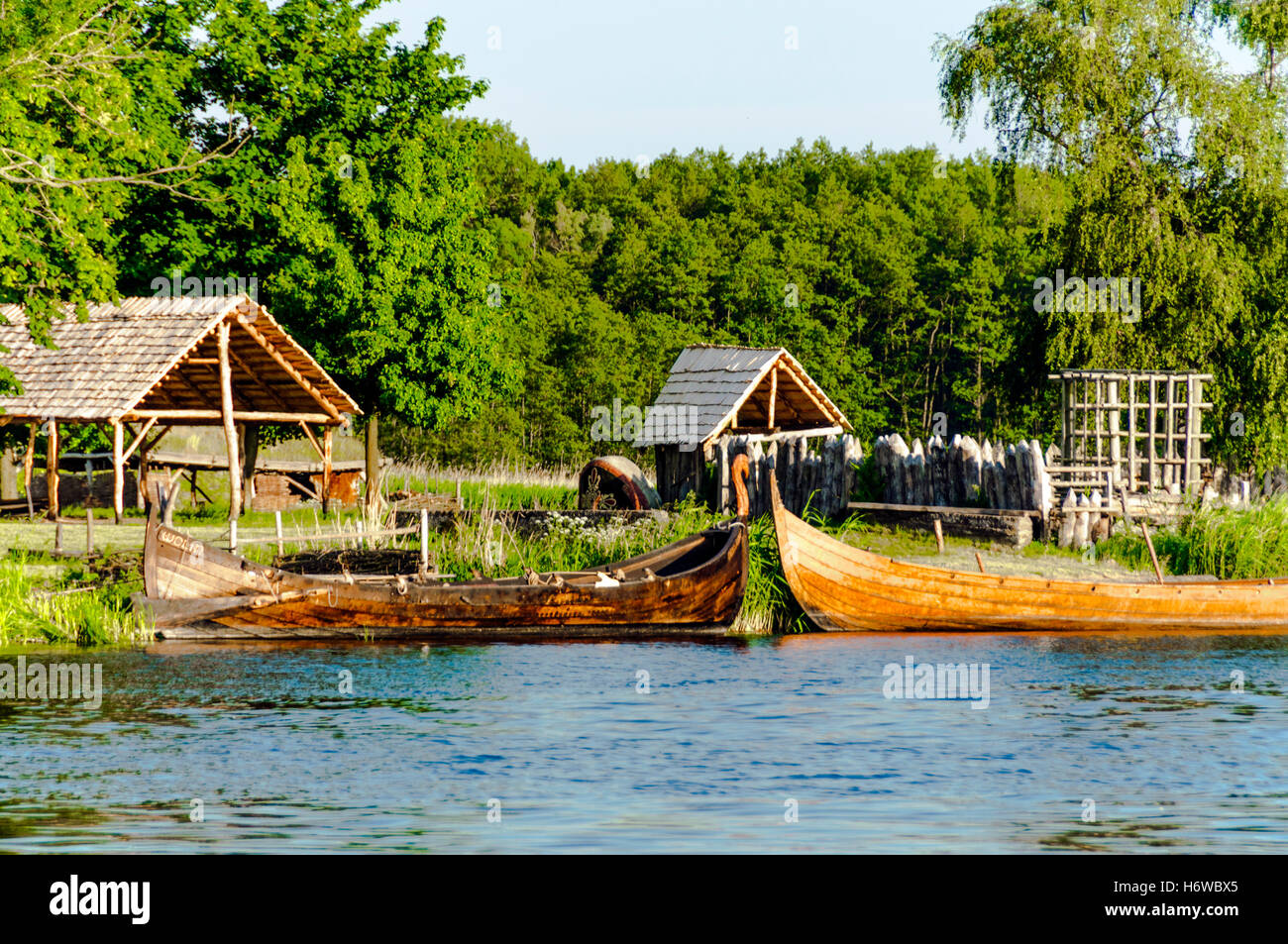 Colony viking settlement pomerania vikings hi-res stock photography and ...