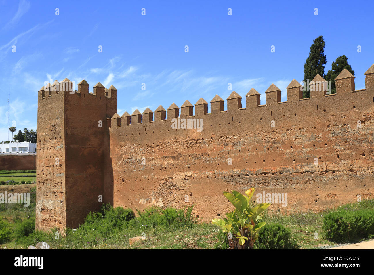 Morocco wall construction hi-res stock photography and images - Alamy