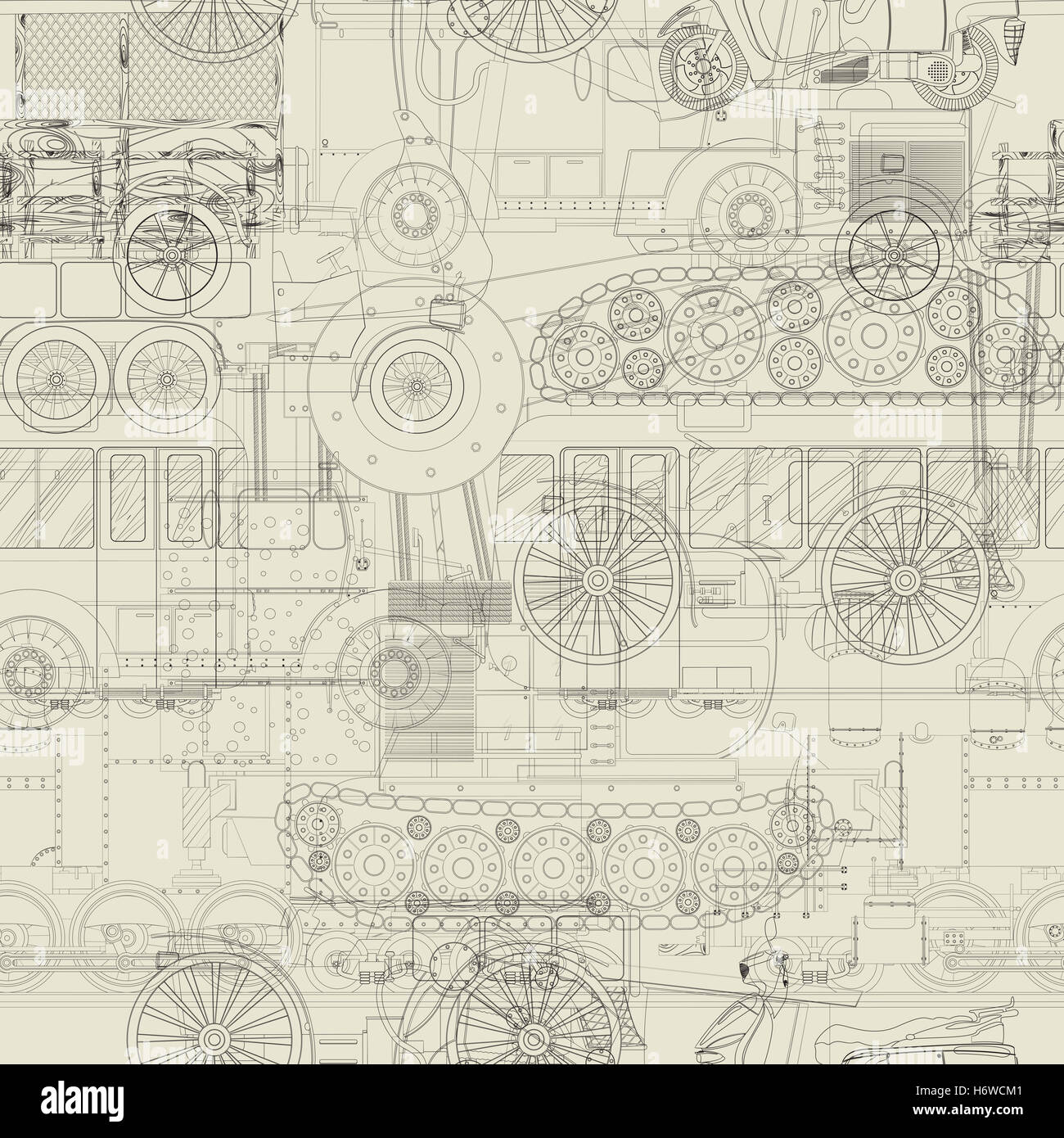 Linear design plan hi-res stock photography and images - Alamy
