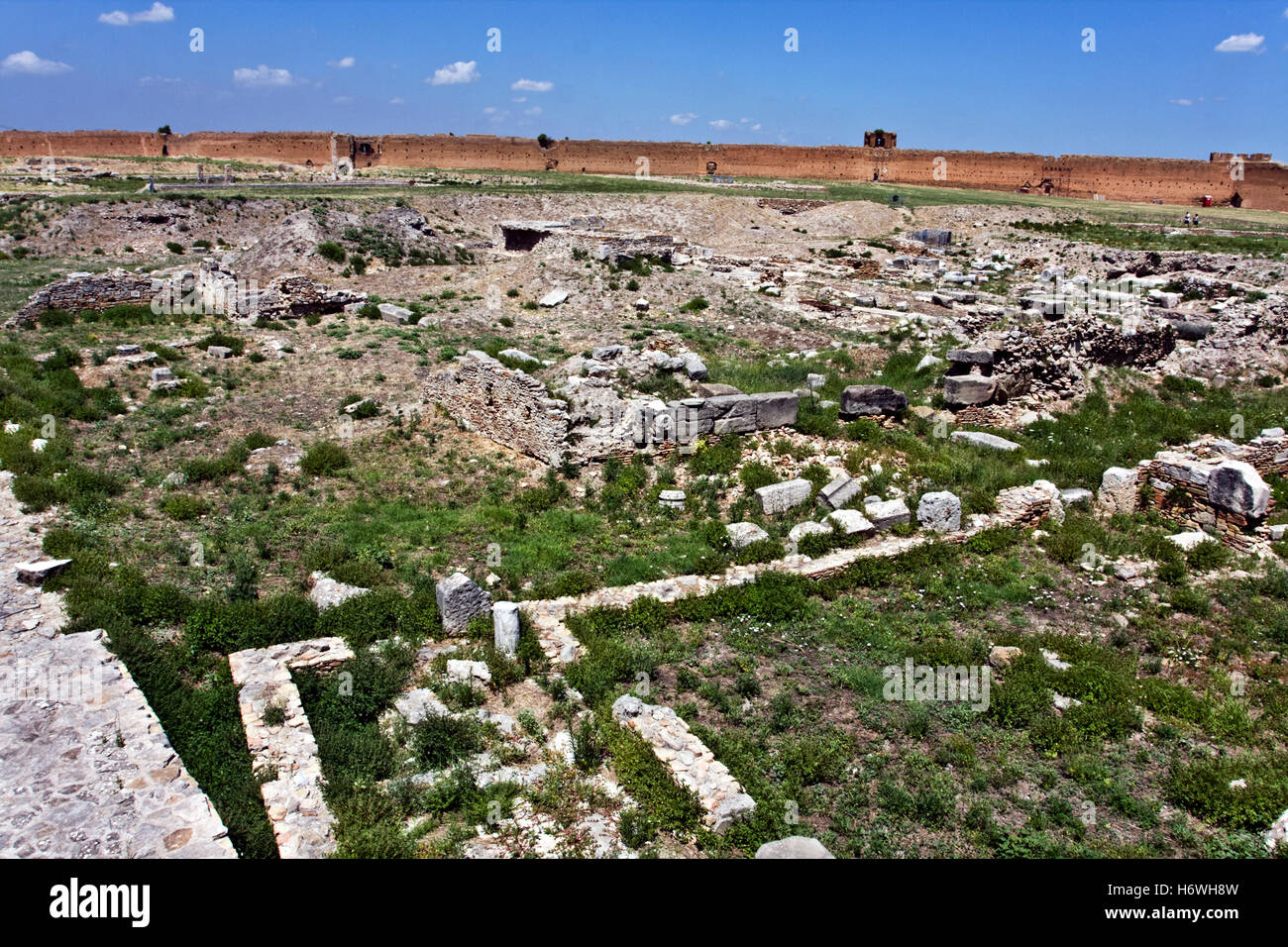 Castle built by Frederick II, 13th century, and enlarged by Charles I ...