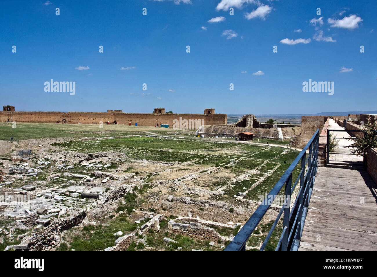 Castle built by Frederick II, 13th century, and enlarged by Charles I ...
