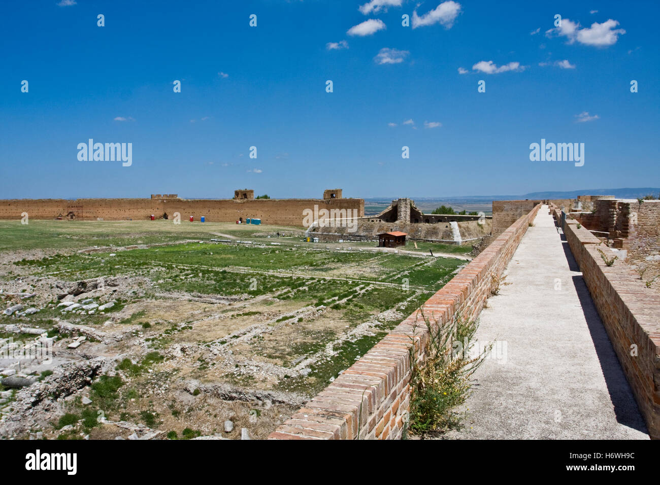 Castle built by Frederick II, 13th century, and enlarged by Charles I ...