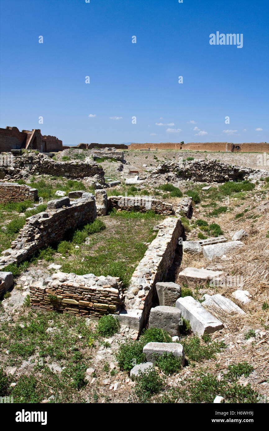 Castle built by Frederick II, 13th century, and enlarged by Charles I ...