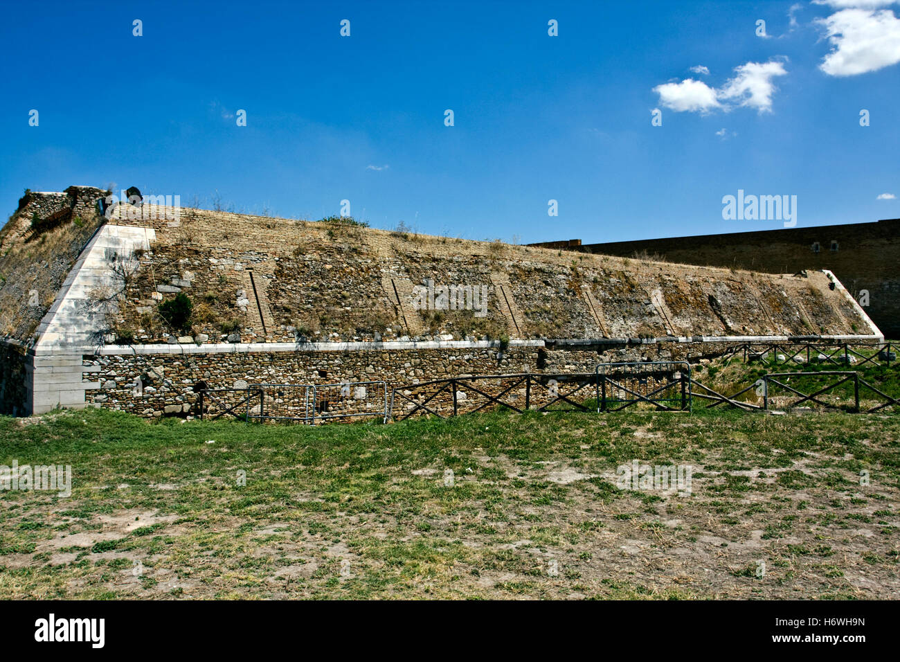 Castle built by Frederick II, 13th century, and enlarged by Charles I ...