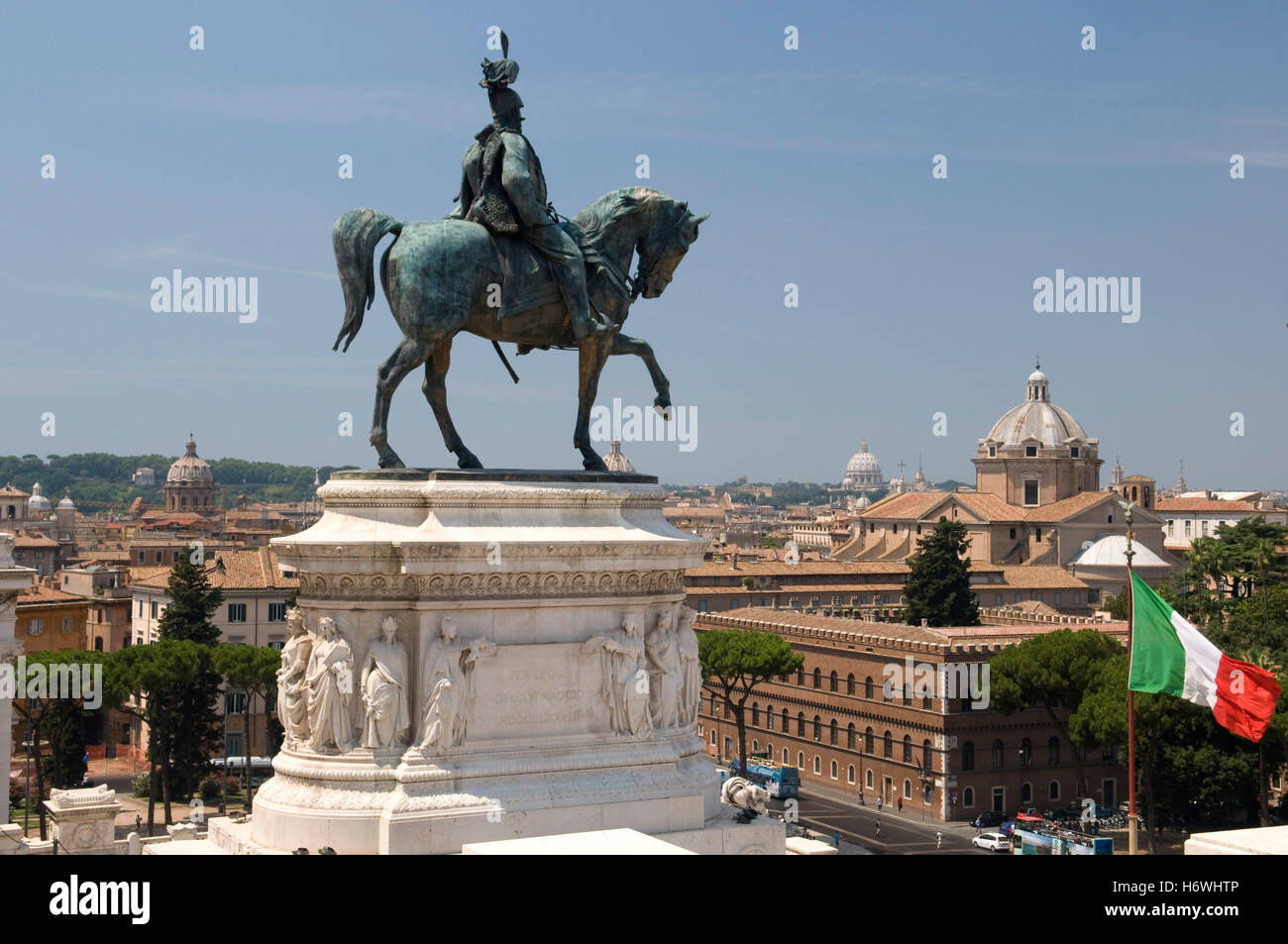 Equestrian statue, Monumento Nazionale a Vittorio Emanuele II, National ...
