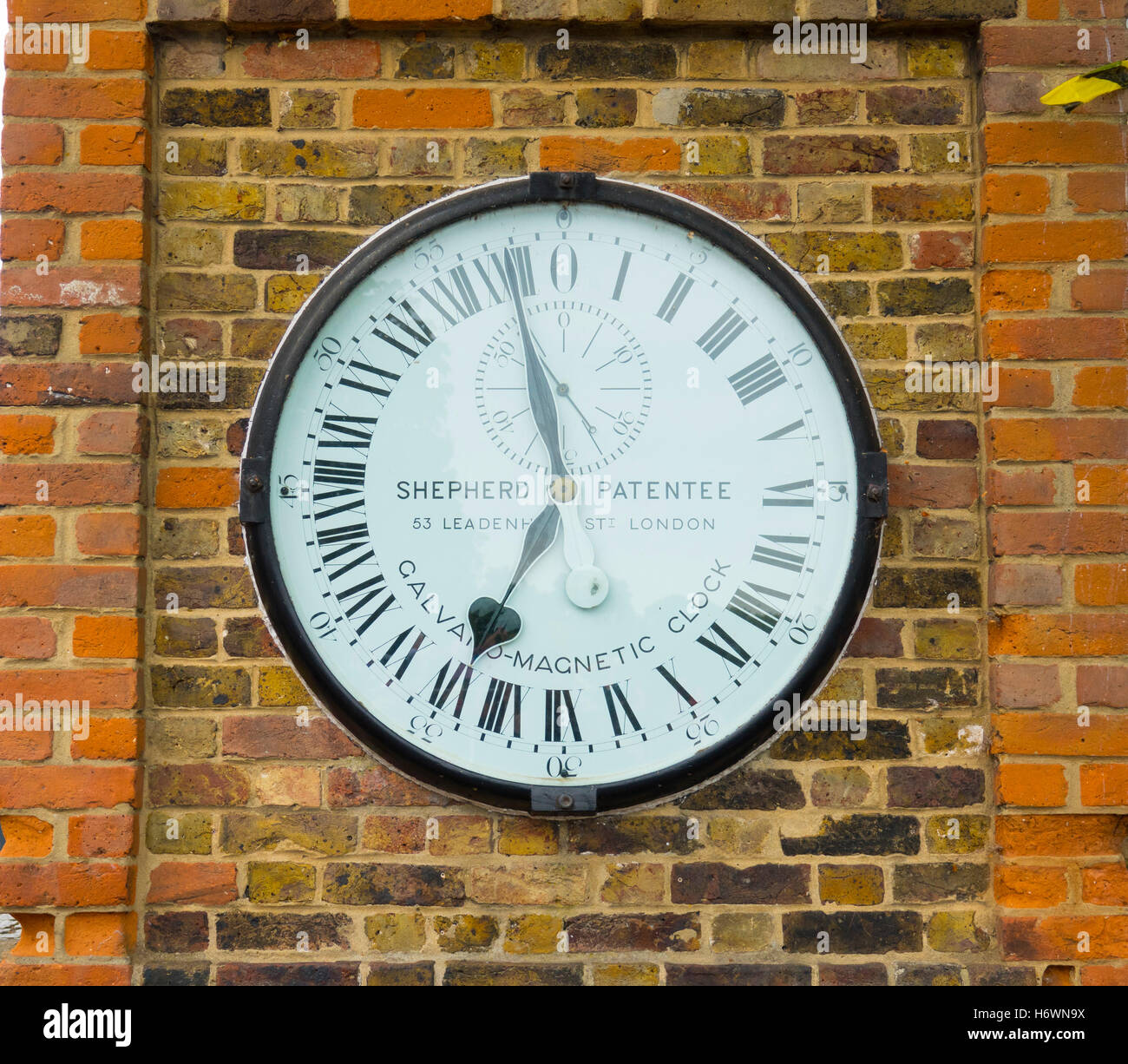 The Clock at Royal Observatory Greenwich Stock Photo - Alamy