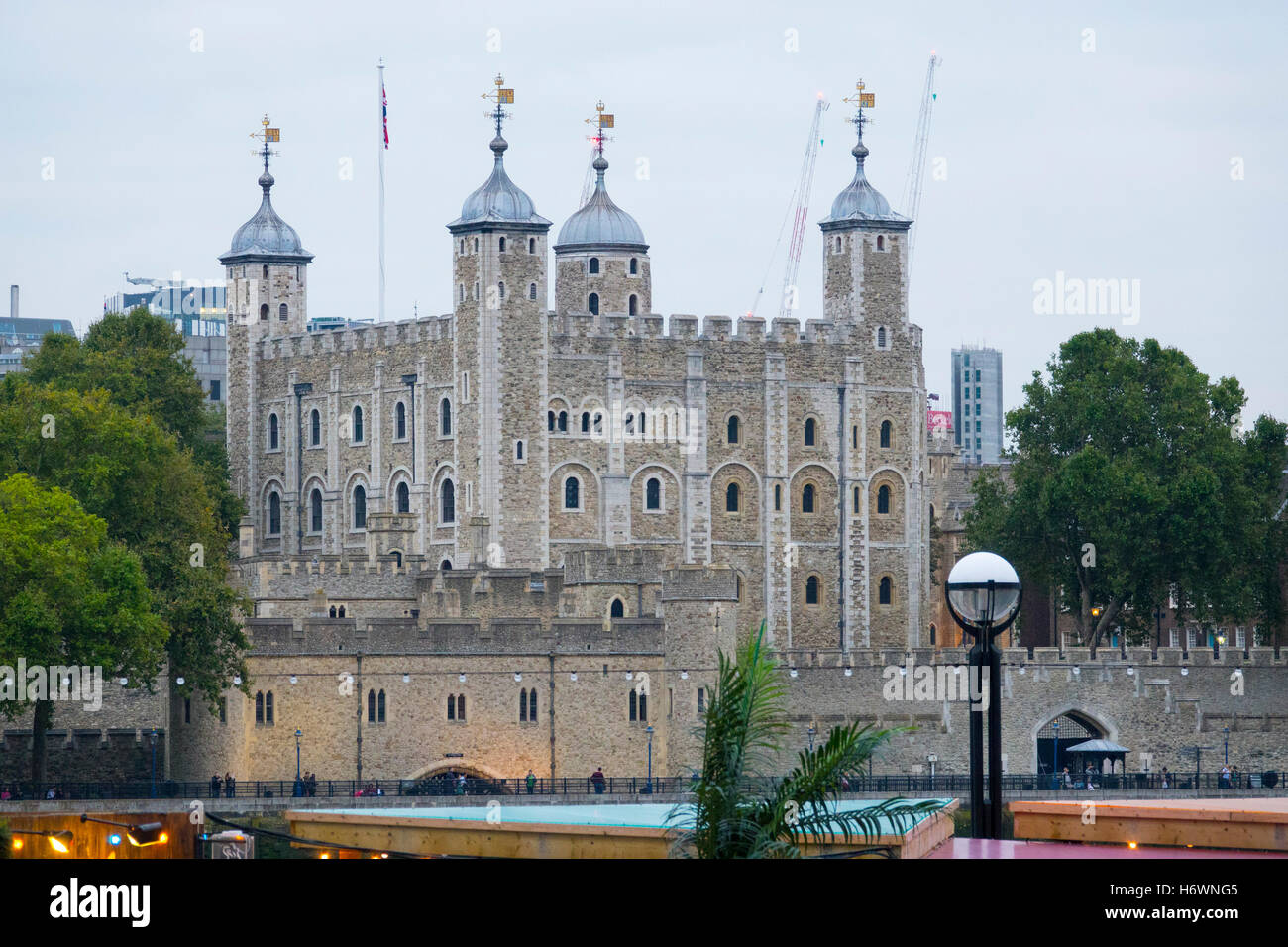 The Tower of London - amazing view Stock Photo - Alamy