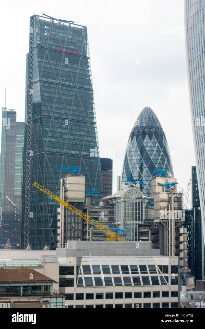 Modern Office Buildings in the City of London Stock Photo - Alamy