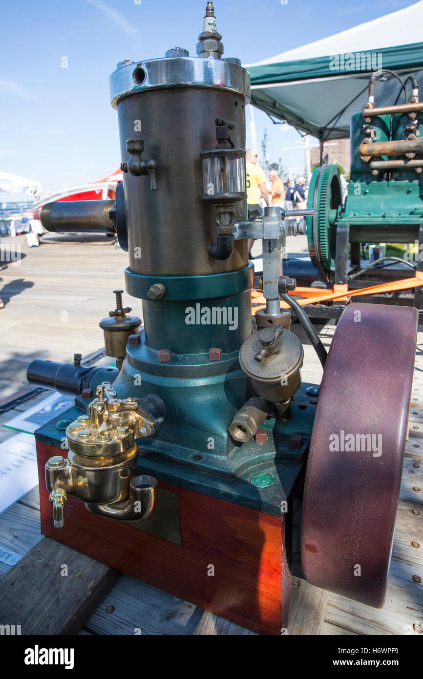 Boat motor from the Johnson Brothers Engineering Corporation, Model 555 ...
