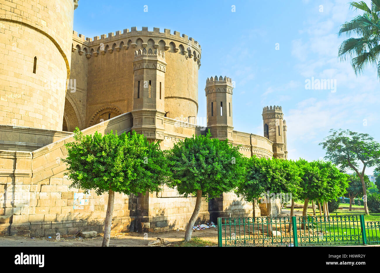 Cairo citadel saladin walls hi-res stock photography and images - Alamy