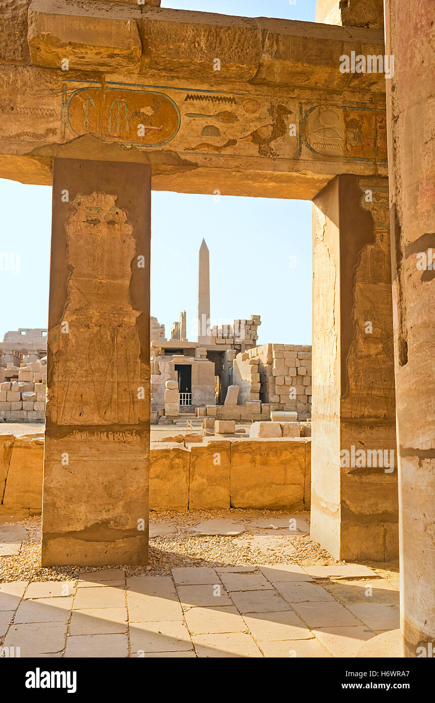Thutmose iii karnak hi-res stock photography and images - Alamy