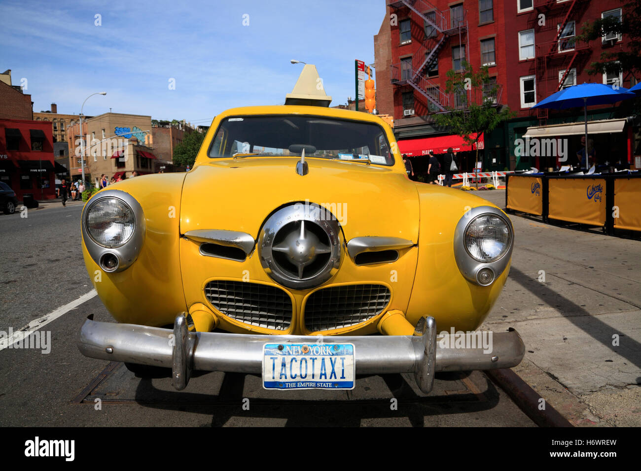 Old Yellow Taxi Cab High Resolution Stock Photography and Images - Alamy