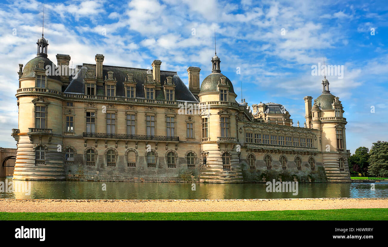 chÃ¢teaux de chantilly 2 Stock Photo - Alamy