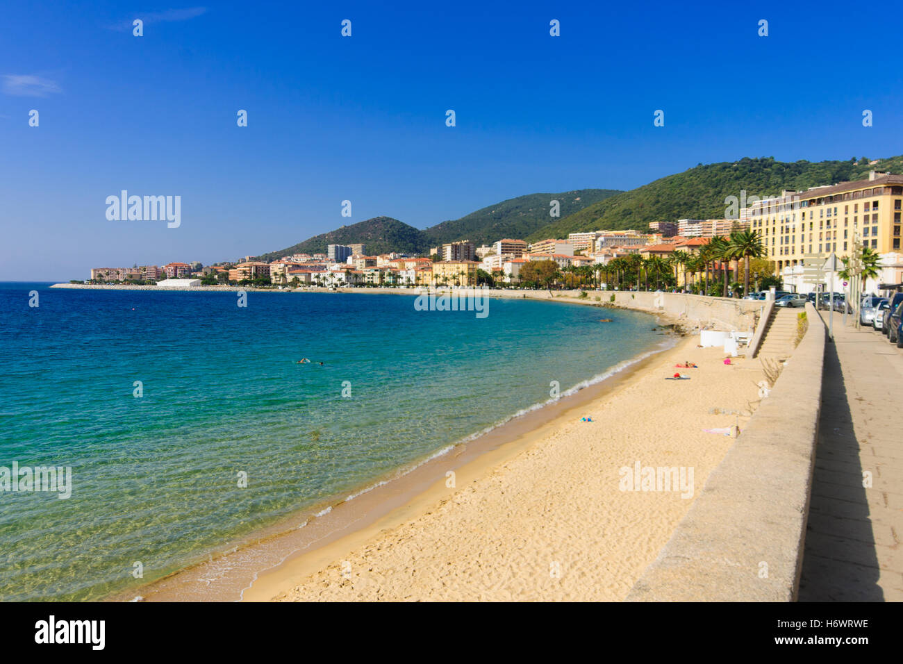 Ajaccio Corsica Beach High Resolution Stock Photography and Images - Alamy