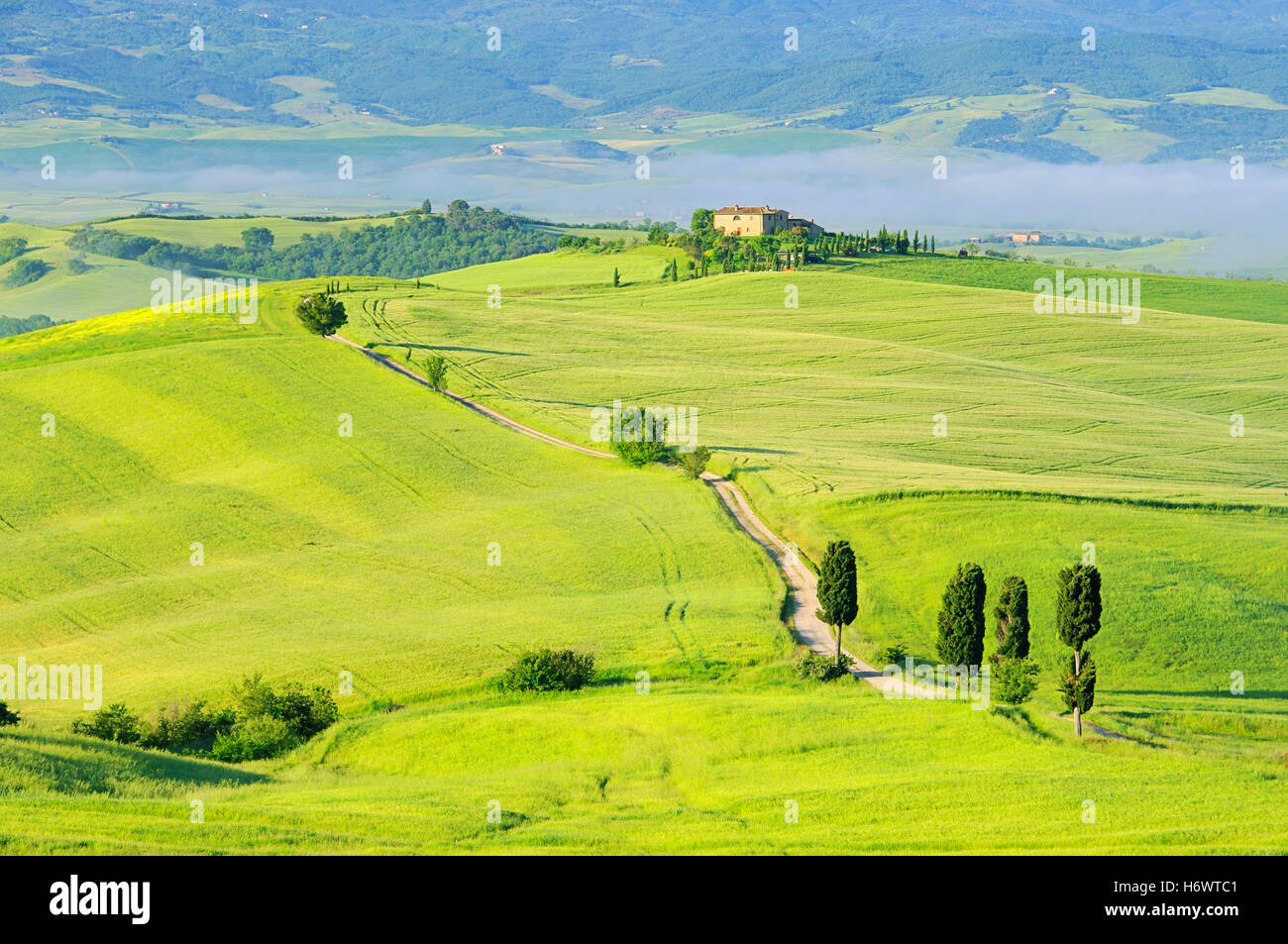 Landscapes of tuscany hi-res stock photography and images - Alamy